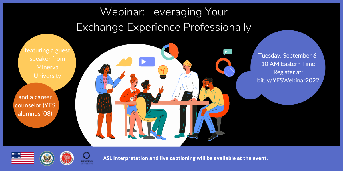 YES Webinar on Leveraging Your Exchange Experience Professionally - YES ...